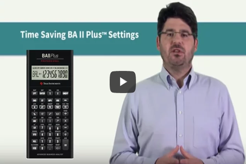 Set Your Calculator Up for CFA Exam Success