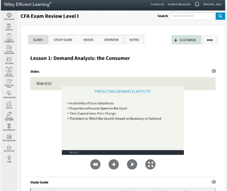 CFA Exam Prep Study Materials Pass The First Time Wiley